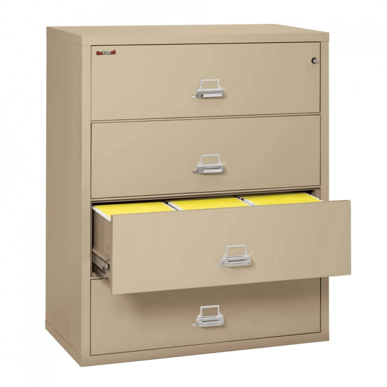 Fireproof Four Drawer Lateral File - Furniture Soup